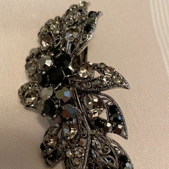 None | Accessories | Vintage Barrette With Rhinestones | Poshmark